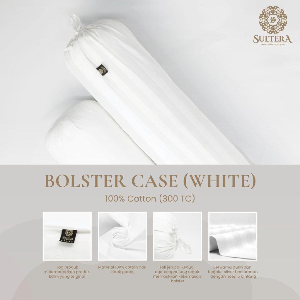 Sarung Bantal Peluk SULTERA Bolster Case Warna 5 Star Hotel Grade Quality Pillow Case Ready ...