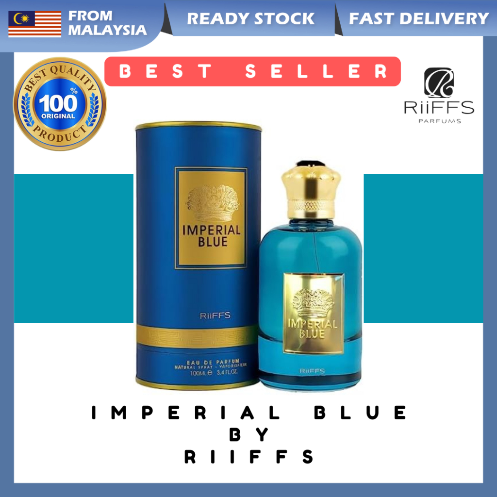 IMPERIAL BLUE BY RIIFFS 100ML EDP PERFUME DUBAI | Shopee Malaysia
