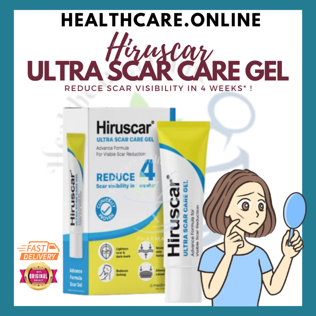 HIRUSCAR ULTRA SCAR CARE GEL ADVANCE FORMULA 5G [ REDUCE SCAR ...