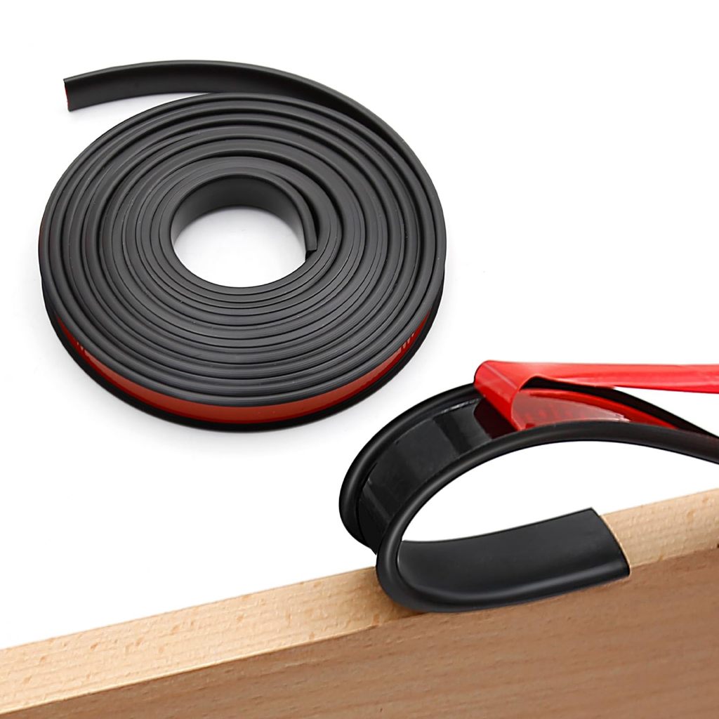 5M U-Shape Edge Banding 12/25mm Adhesive TPE Edge Banding Seal Edge ...