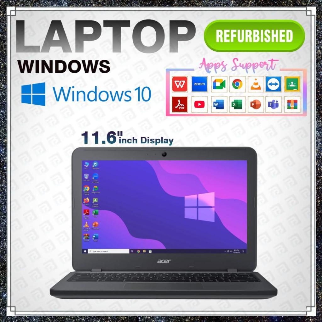 (Refurbished) Acer Windows Laptop | 11.6" Skrin | 4GB RAM | 16GB SSD ...