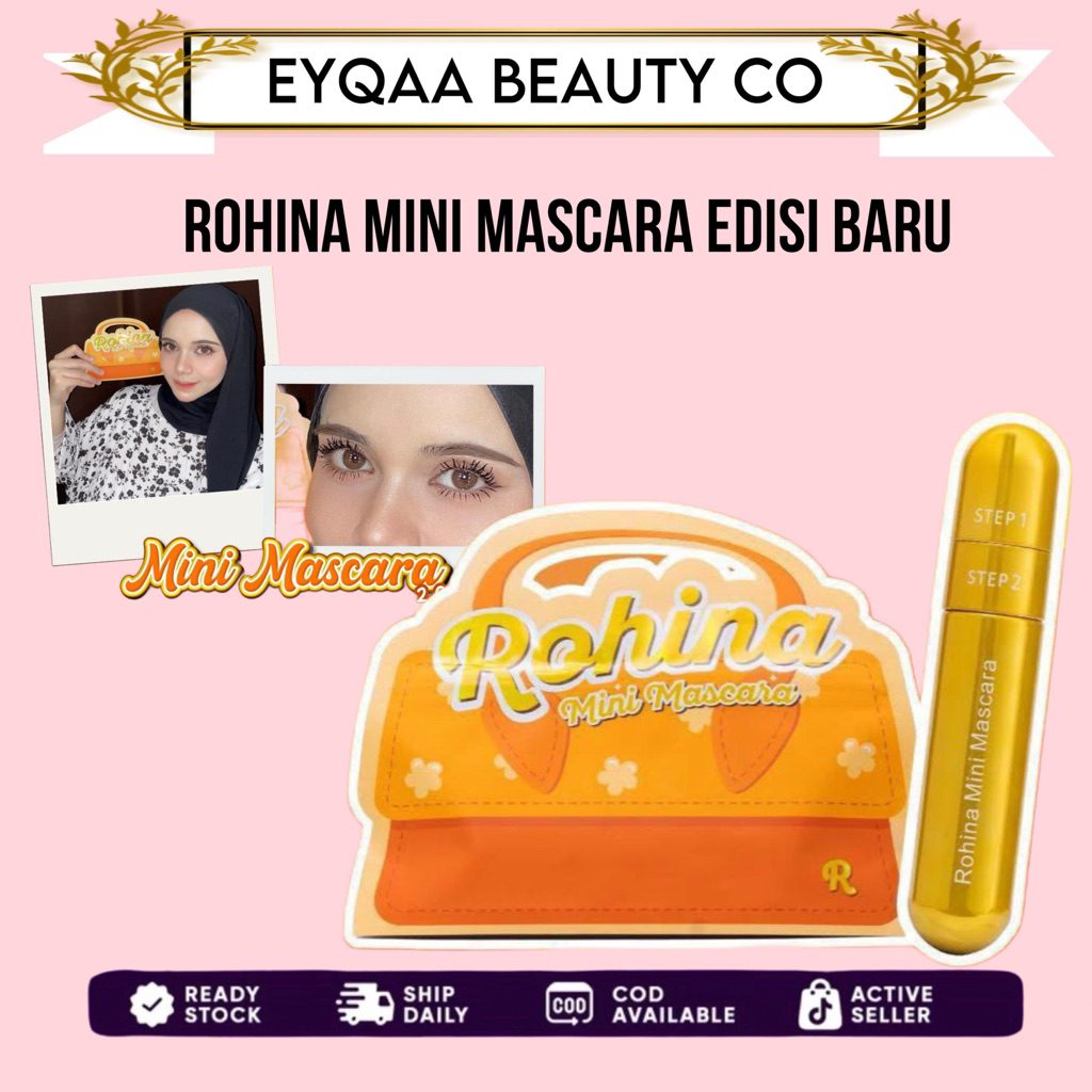 [ORIGINAL HQ] ROHINA MASCARA RAYA AIDILFITRI 2025 / MINI MASCARA | RAYA ...