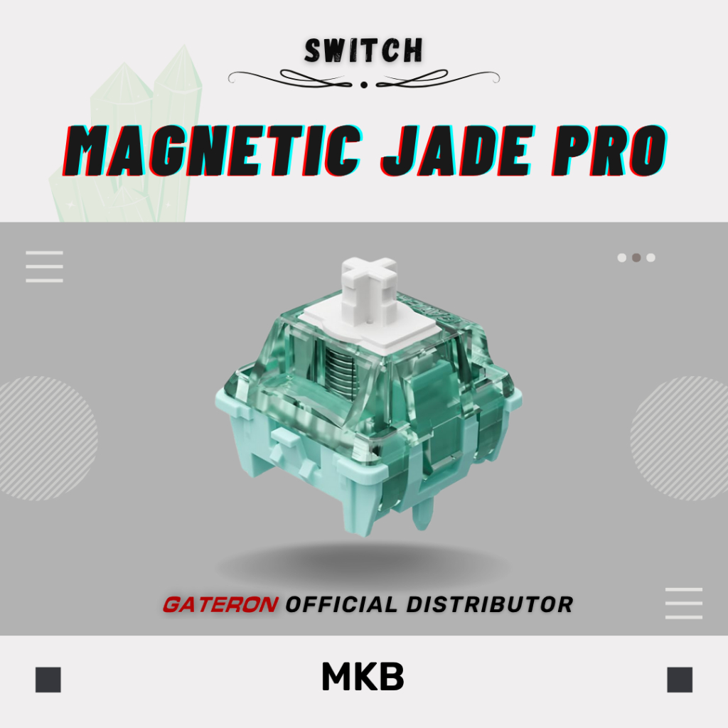 Gateron Magnetic Jade Pro Linear Switch For Magnetic Keyboard | Shopee ...