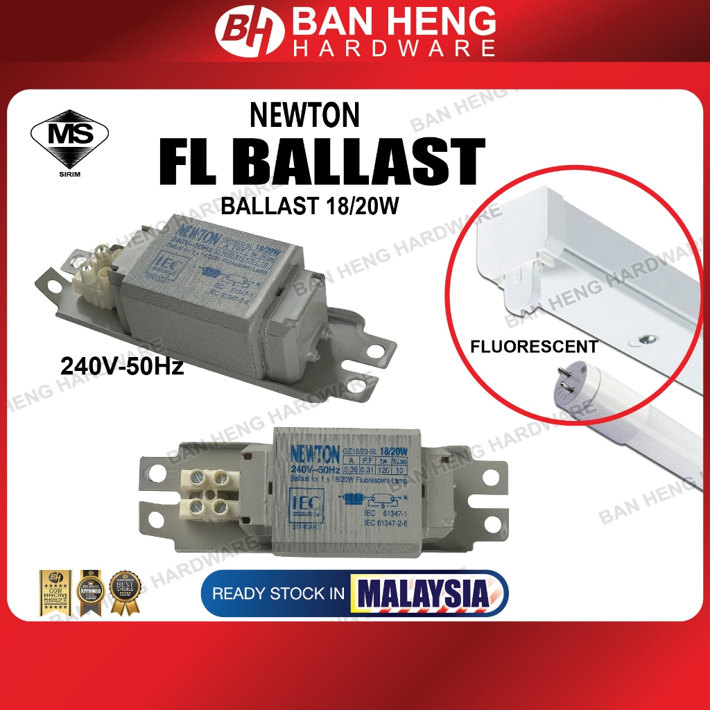 FL BALLAST 18W-20W / 36-40W (SIRIM) | Shopee Malaysia