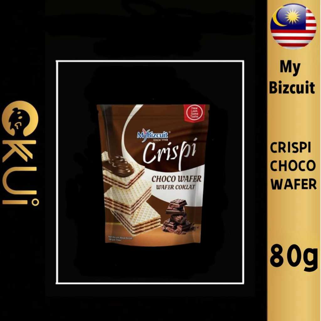 【HALAL】My Bizcuit Crispi Choco Wafer (SMALL PACK) My Bizcuit 松脆巧克力威化饼 ...