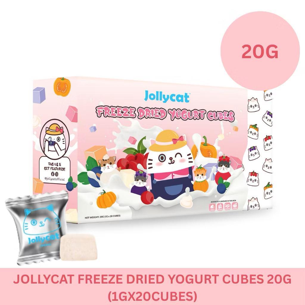 Jollycat Freeze Dried Yogurt Cubes Assorted Flavours 20g(1gX20Cubes ...