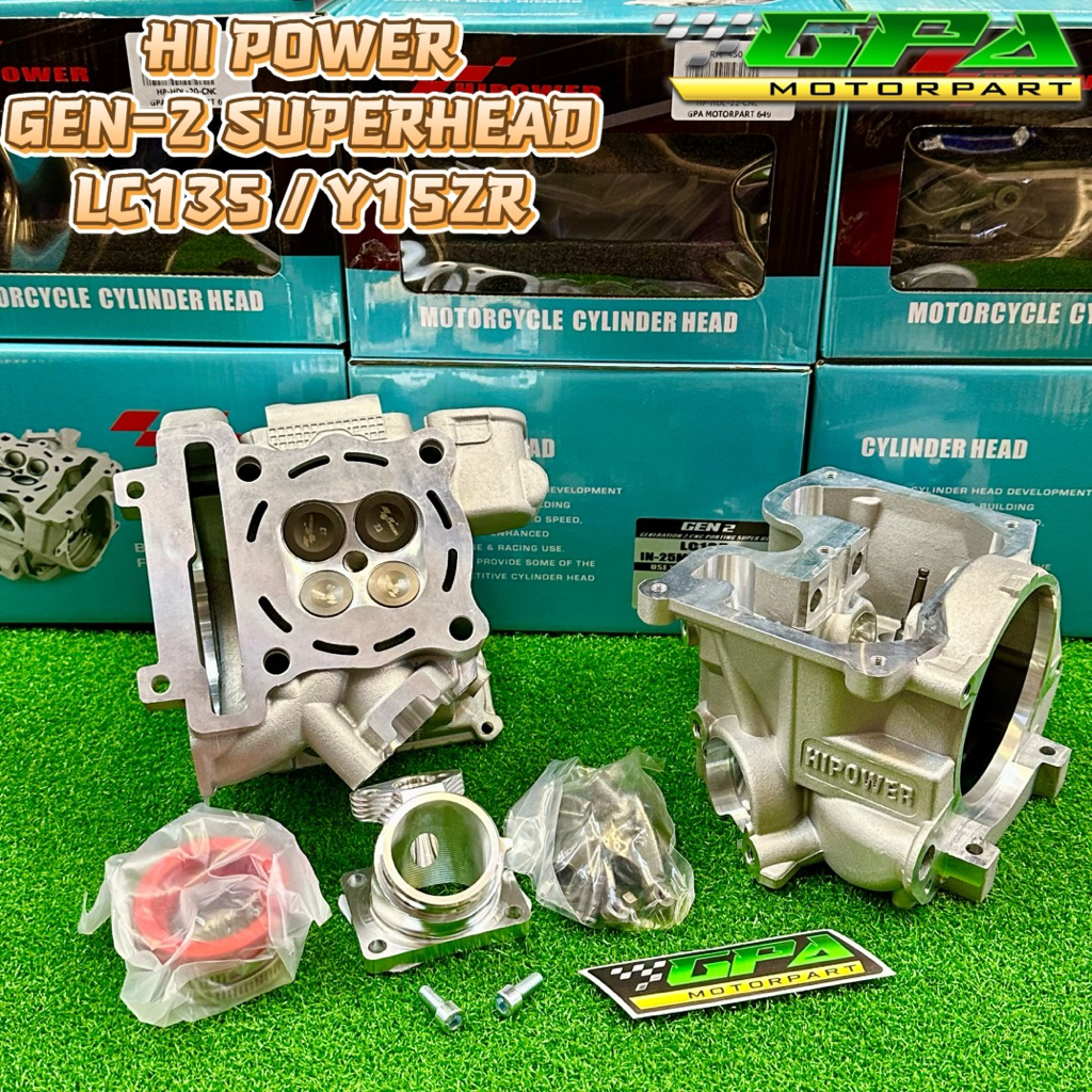 HI POWER RACING SUPERHEAD CNC GEN-2 Y15ZR LC135 20/23 22/25 23/26 24/27 ...