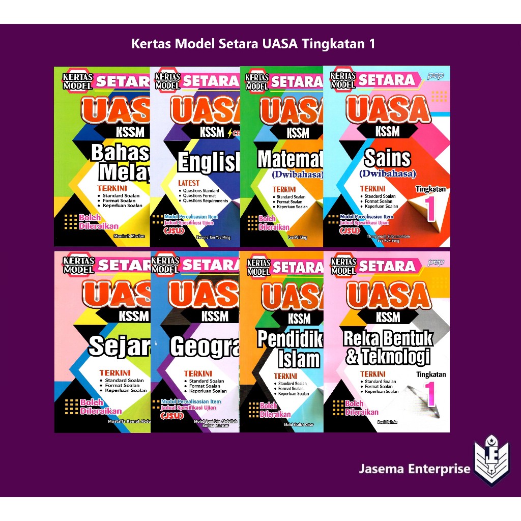 Kertas Model Setara UASA Tingkatan 1 BM | English | Matematik | Sains ...