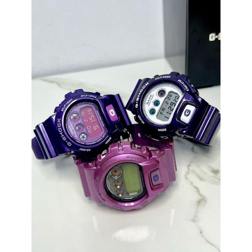 GSHOCK DW6900 PREMIUM V3 CRAZY COLOUR COMPLETE SET BOX TIN KOTAK MANUAL ...