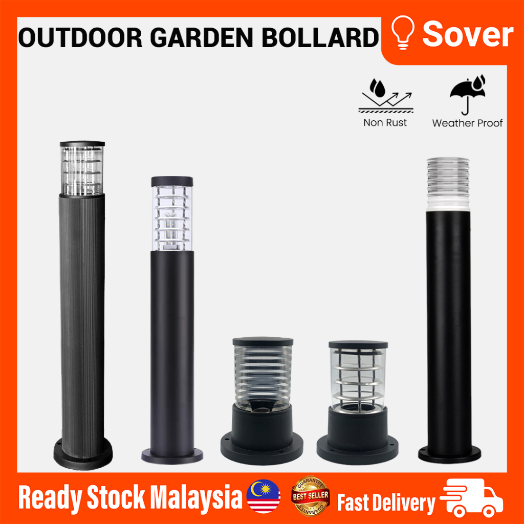 Latest Project Outdoor Garden Light Bollard, Lampu Taman, Tiang, Jalan ...
