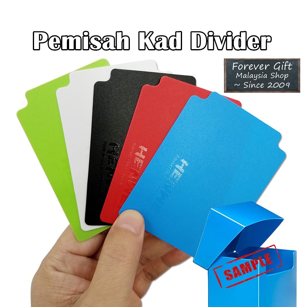 HENWEI 5PCS Deck Divider For Deck Box Kotak Kad | Card Separator ...
