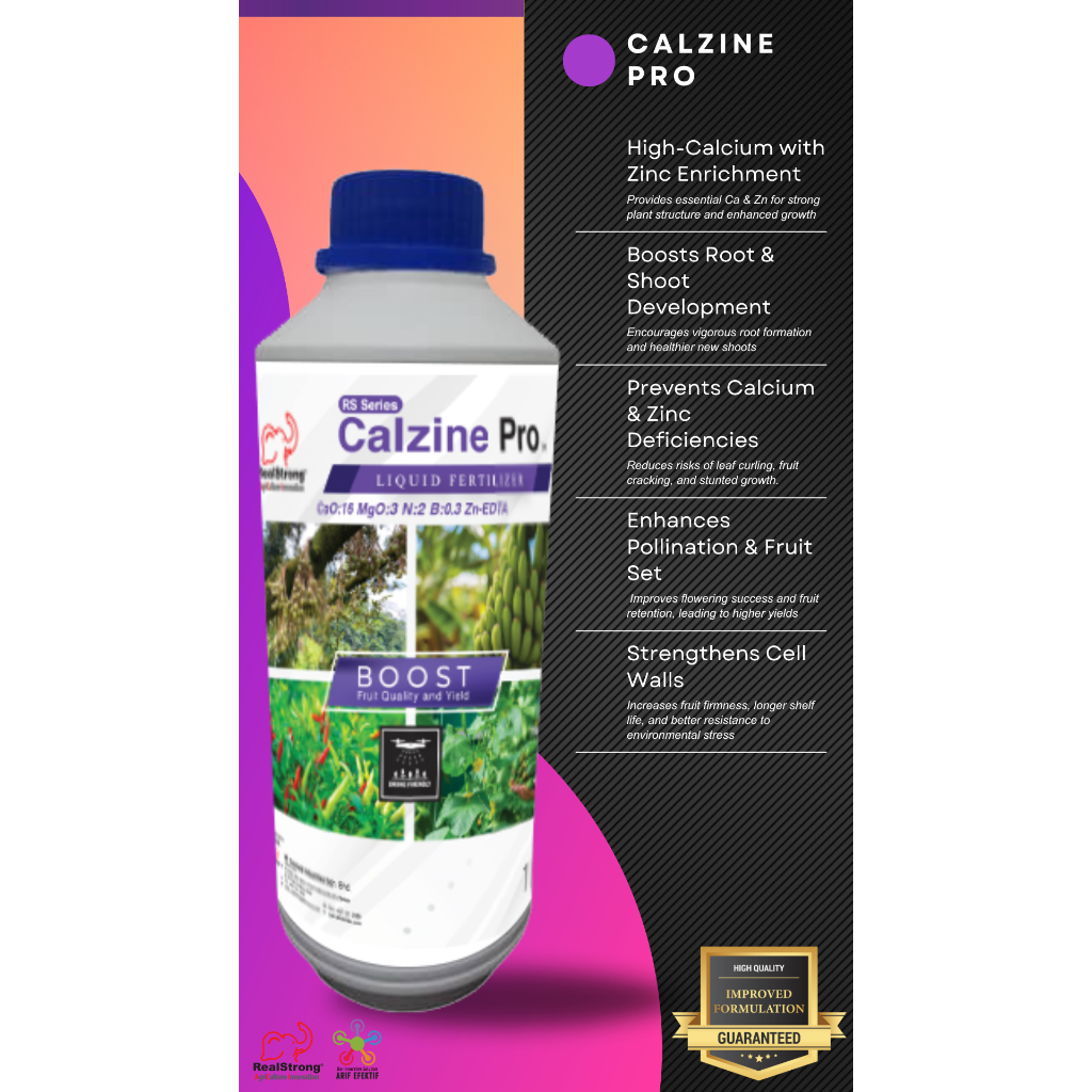 RealStrong - Calzine Pro - Kaya dengan Calcium & Zinc untuk ...