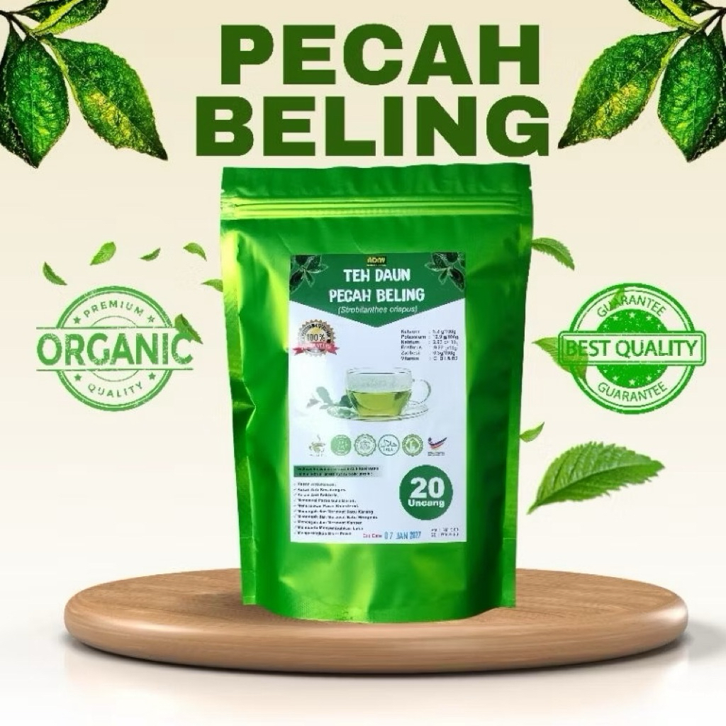 ORIGINAL Teh daun Pecah beling ADNY health / ubat batu karang/hempedu ...