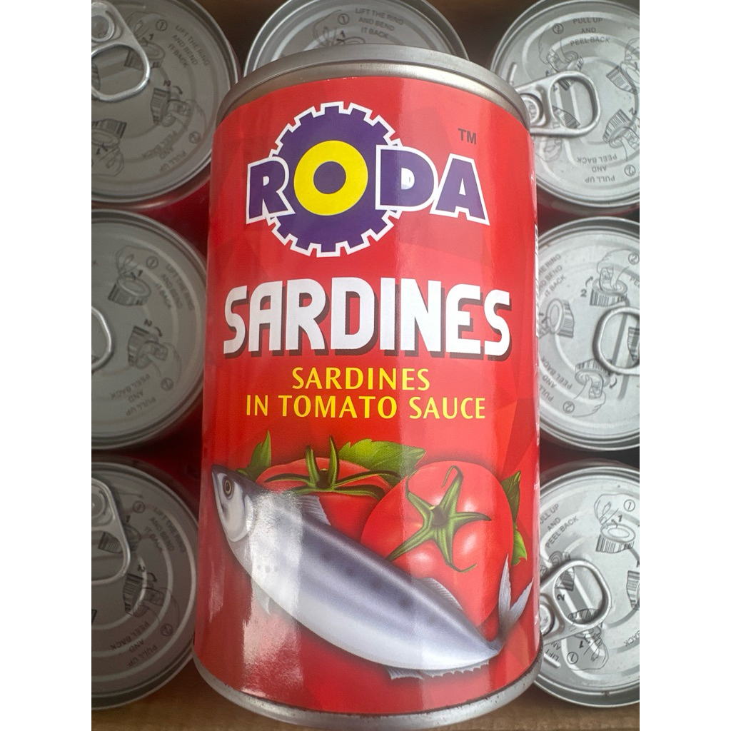 (unit) Cap Roda Sardines In Tomato Sauce 400g (Mudah Dibuka) | Shopee ...