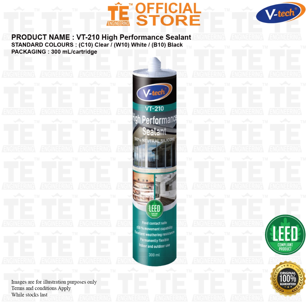 V-tech VT-210 High Performance Sealant 300ml | Shopee Malaysia