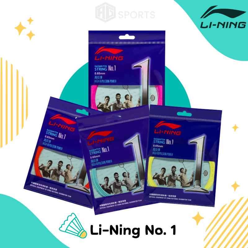 Li-Ning Badminton String No. 1 (100% Original) | Shopee Malaysia