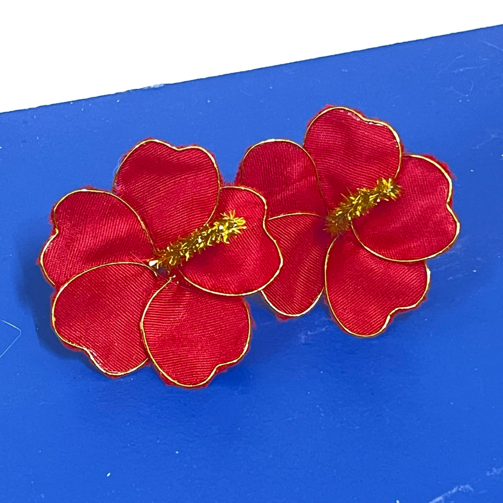 Bunga Raya Artificial Merah Bunga Raya Merdeka Jalur Gemilang | Shopee ...