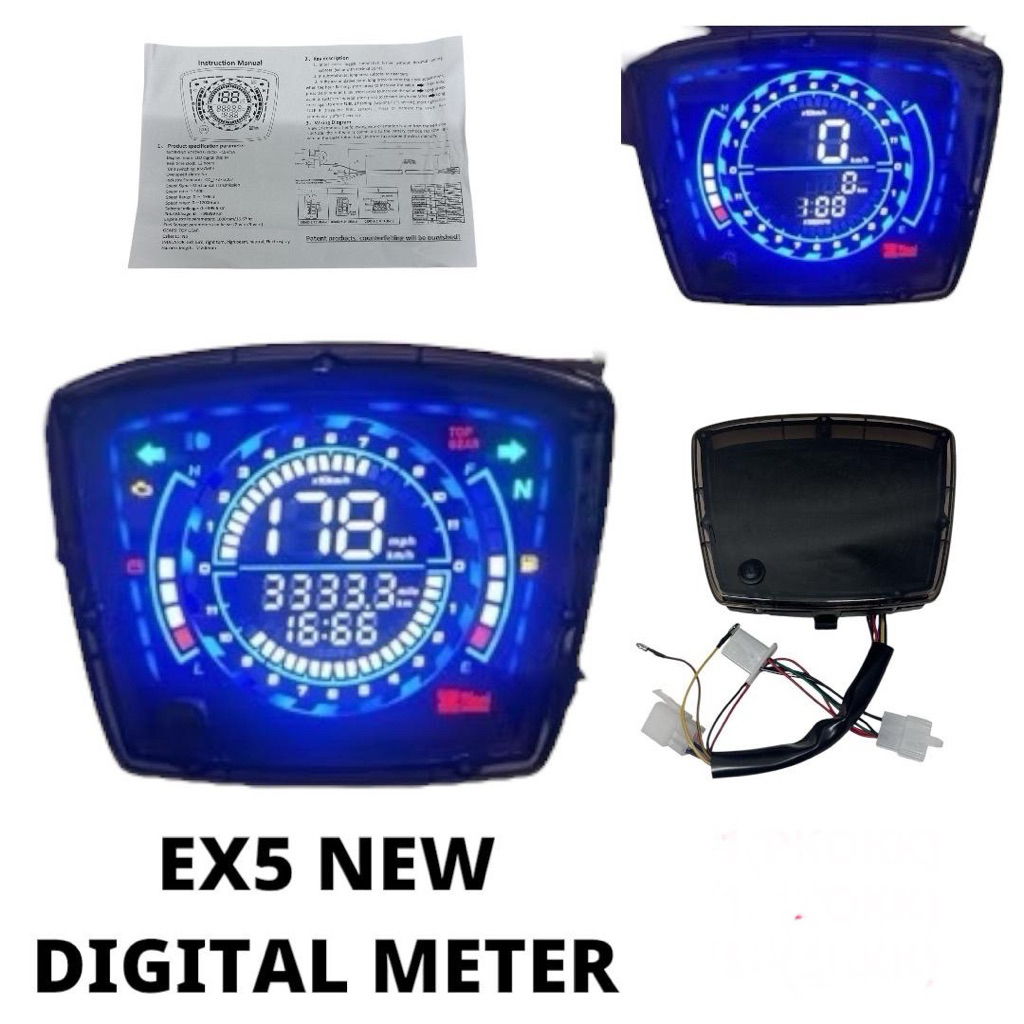 EX5 DREAM DIGITAL METER NEW MODEL | Shopee Malaysia