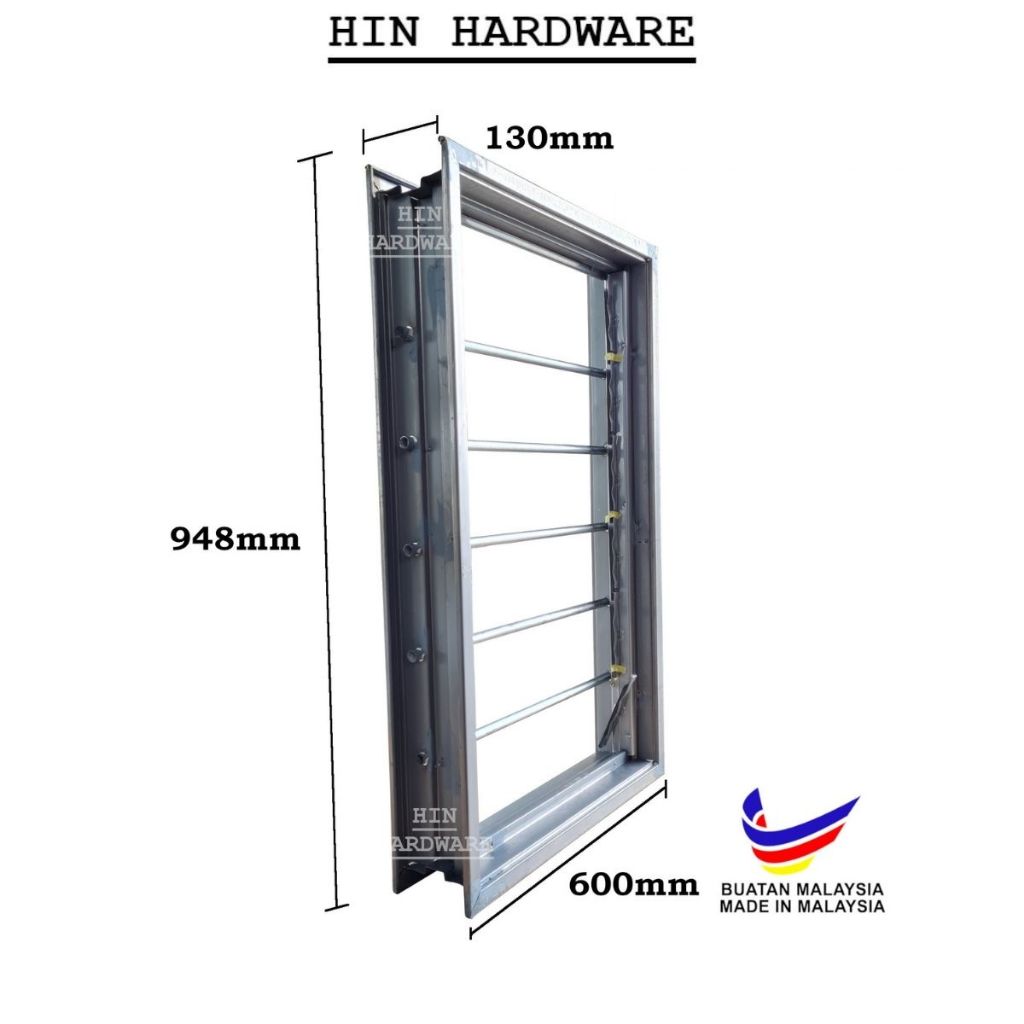 HIN [FREE SHIPPING] Metal Window Frame 6D1L 7D1L 8D1L EG 0.8mm x 130mm ...