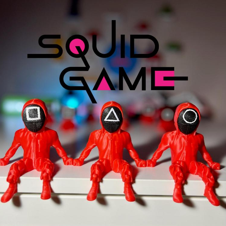 Squid Game Soldier | Articulated Squid Game | Squid Game with ...