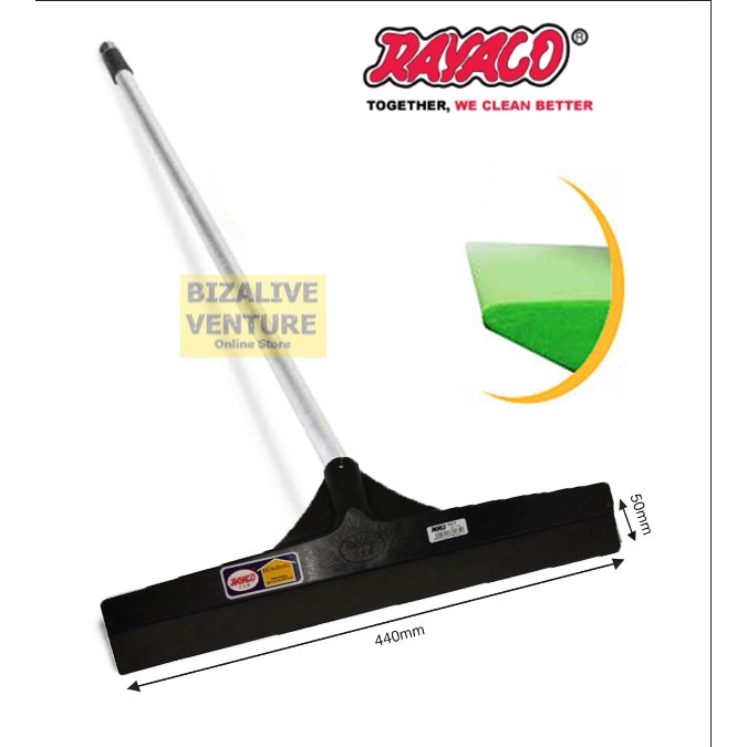 RAYACO 125cm Bathroom Floor Wiper | Plastic Wiper | Rubber Wiper ...