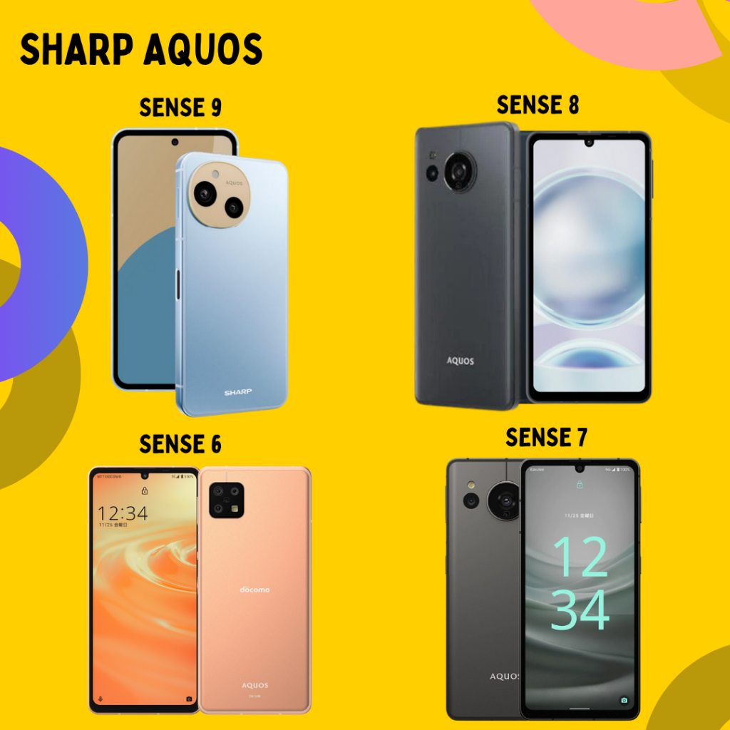 Sharp Aquos Sense 7, Sense 8, Sense 9 , Sense 6 (Original used ...