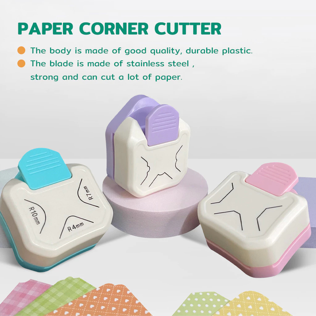 Corner Rounder Punch Flat Corner Rounding 3 in1 paper cutter Portable ...