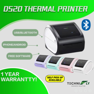D520 Thermal Printer USB Bluetooth (Mac & Windows) Phone PDF Printing ...