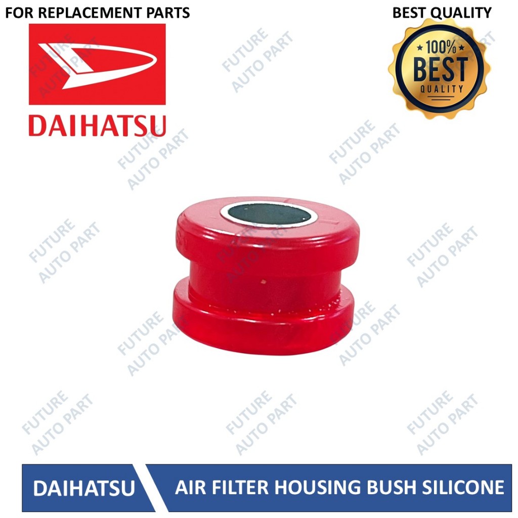 RED SILICONE AIR FILTER HOUSING BUSH - PERODUA ALZA/AXIA/BEZZA/KELISA ...