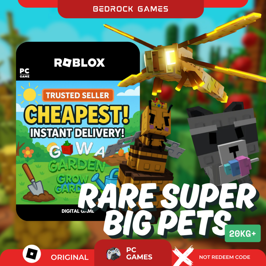 Grow a Garden Game Super Big Rare Pack - PC Game | Shopee Malaysia