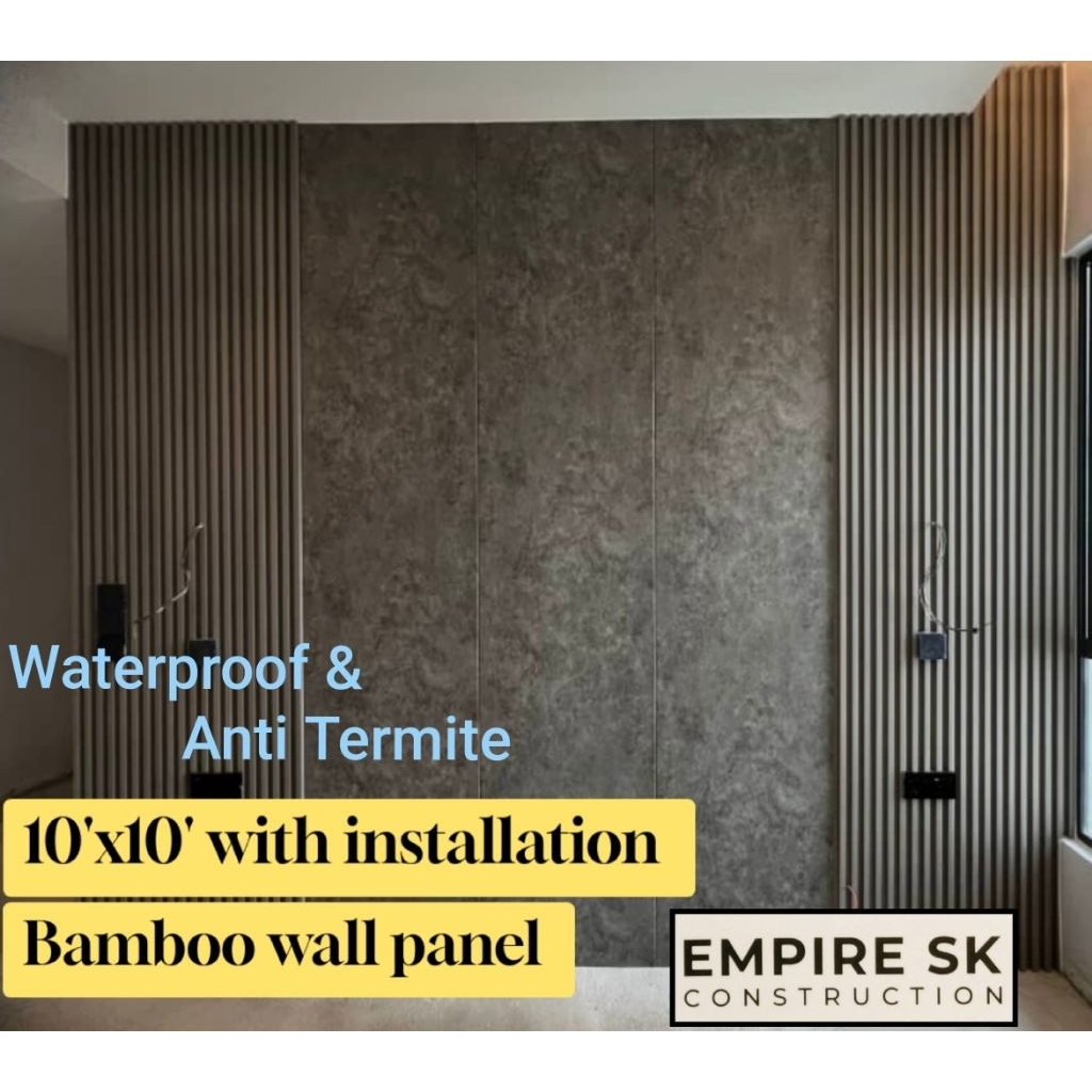 (BCF board)电视墙Tv wall/Living Area Wall Bamboo Charcoal Wall Panel 60cm ...
