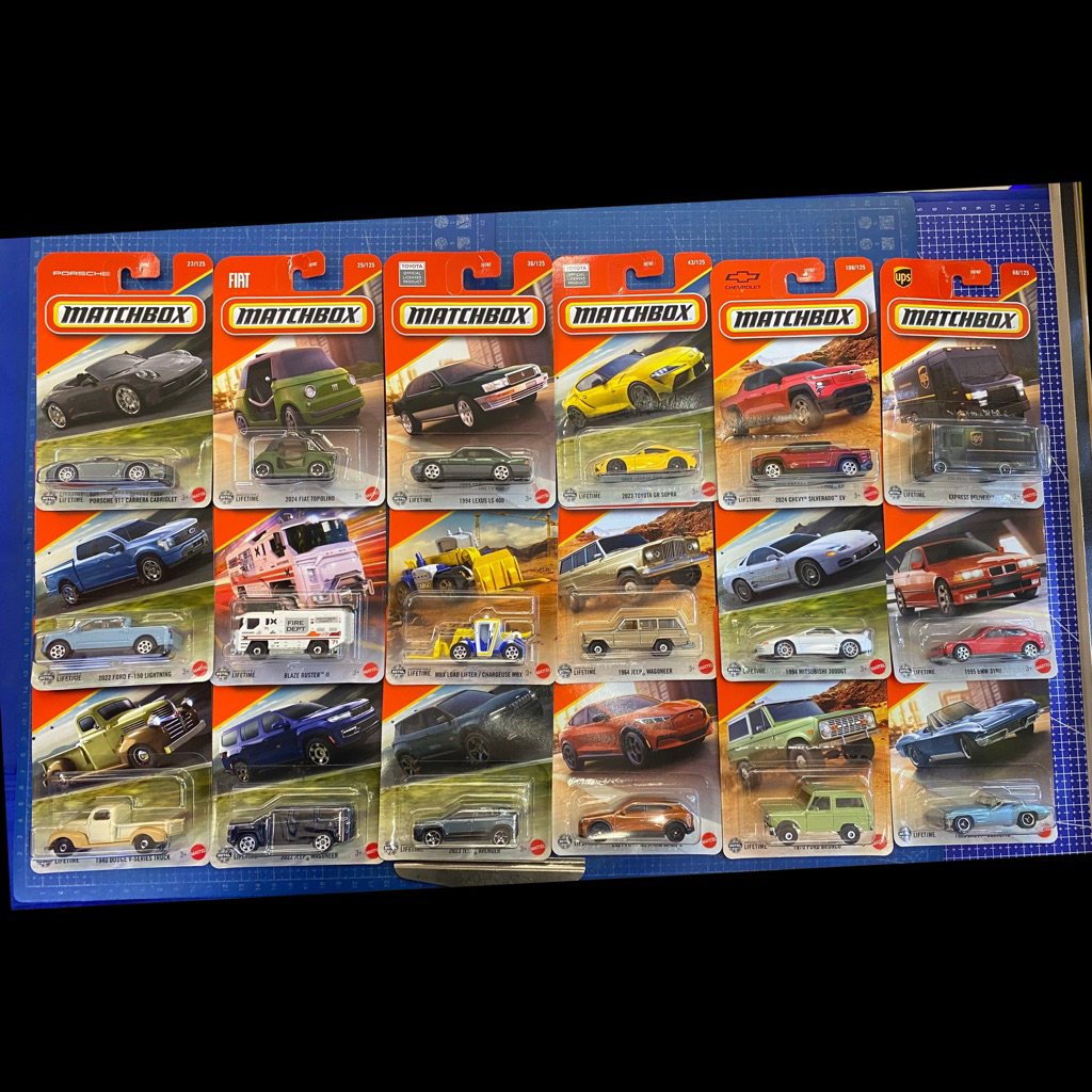 MATCHBOX MIX 2025 DASH K HONDA，BMW，MERCEDES，AUDI，FORD，VOLKSWAGEN ...