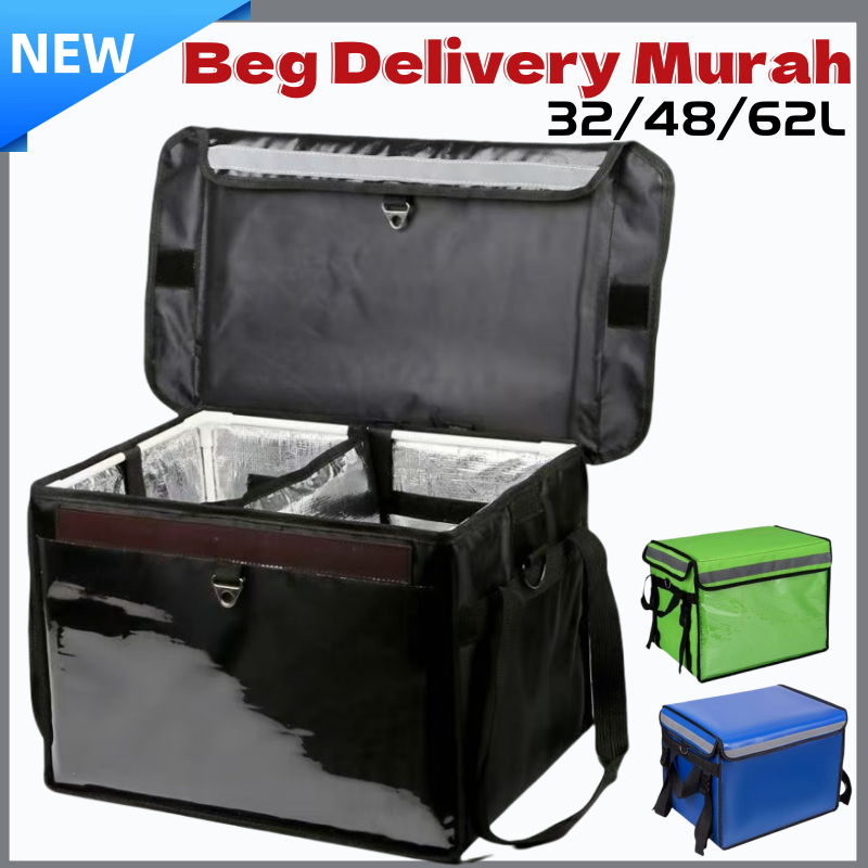 Beg Delivery Murah 32L 48L 62L Untuk Penghantaran Makanan - Cooler Bag ...