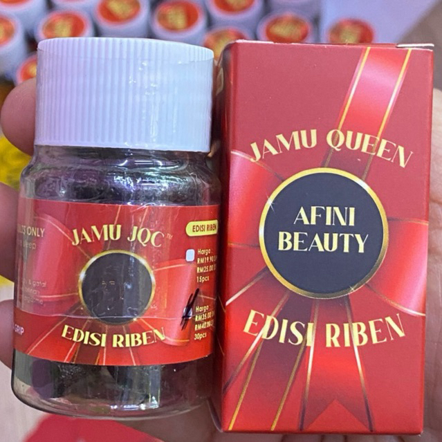 JAMU QUEEN CONTROL ORIGINAL NEW PACKAGING EDISI RIBEN [TRIAL PACK ...