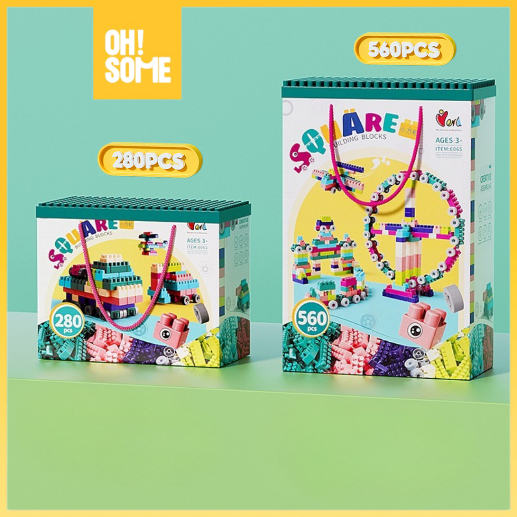 OHSOME - Block Toys For Kids DIY (560 Pcs) | Shopee Malaysia