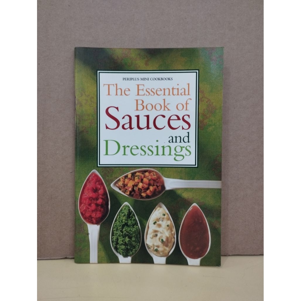 (ENG) The Essential Book Of Sauces And Dressings | Shopee Malaysia