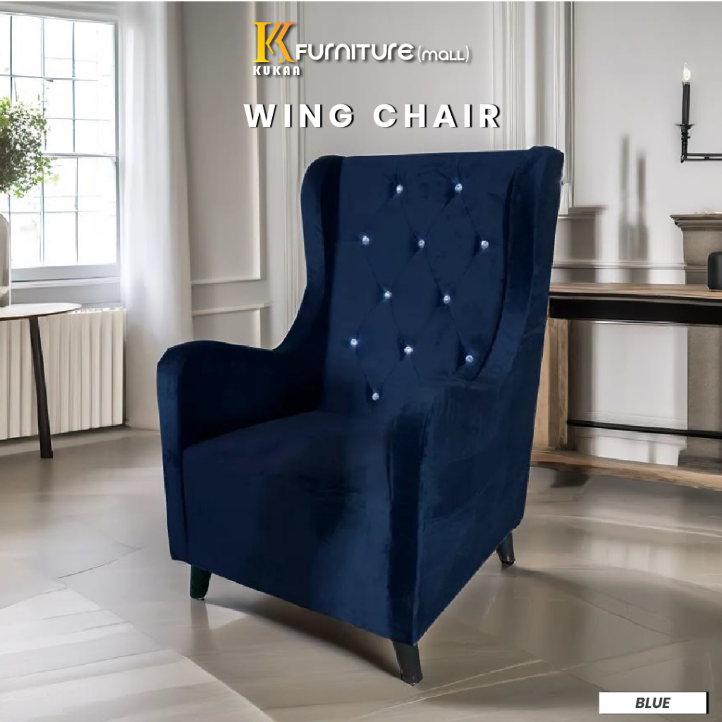 [READY STOCK] Wing Chair | Wingback Chair | High-back Chair | Armchair ...