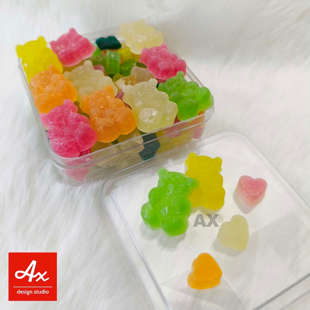 Agar-agar Kering Candy / Gemstone Candy Japanese Sweets / Kohakutou ...