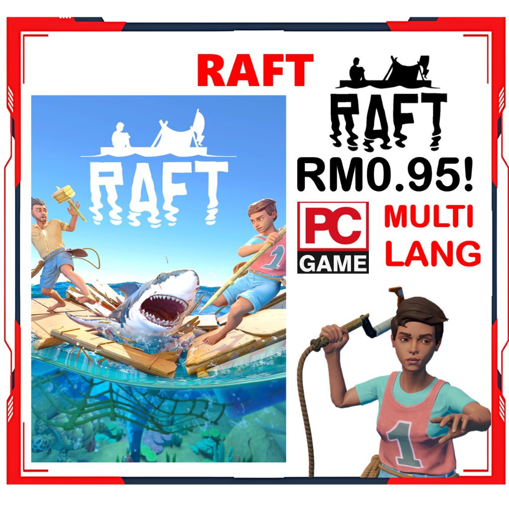 Raft (Offline Steam PC Game) (Buy Any 10 Games in Store Get 1 Free) #电脑 ...