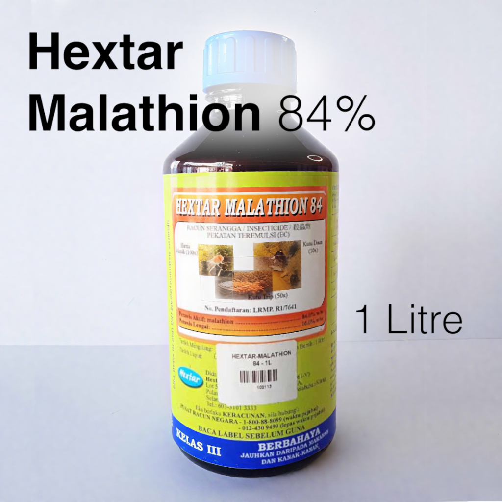 Hextar Malathion 84 Insecticide/ Malathion 84%/ Racun Serangga/ Hama ...