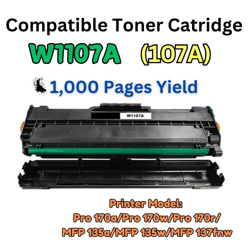 HP 107A/W1107A 1107A Compatible LaserJet Toner Catridge for HP laserjet ...