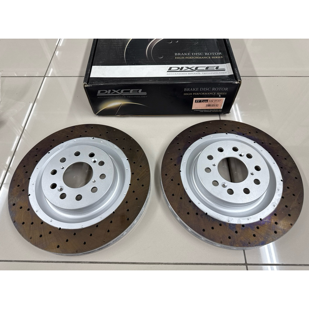 FL5 / FK8 - DIXCEL Japan Brake Disc Rotor / Honda Civic Type R / PN: 3325137 / PN: 3315137 ...