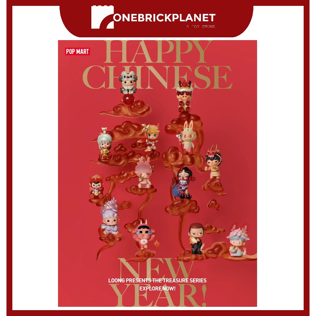 POP MART Loong Treasure Series Figures | Shopee Malaysia