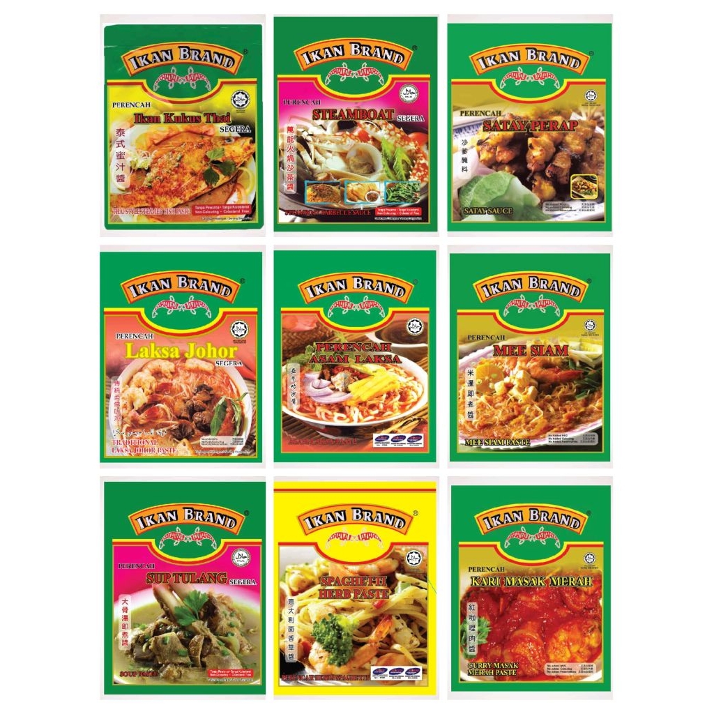 Ikan Brand Natuve 植然素 南洋风味 Sri Lazat Food Perencah Kari Sup Tepung ...