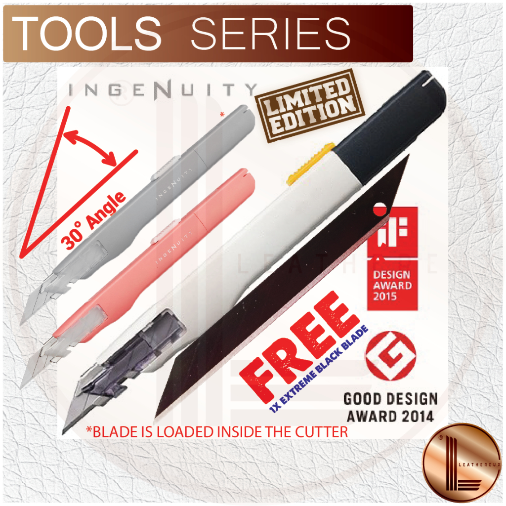 SDI Ingenuity 0443C Pisau Pemotong 9 mm 30 Darjah Precision World Best Cutter Knife Blade ...