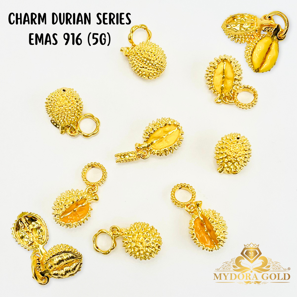 MYDORA Charm Durian Series (5G) l EMAS 916/22K | Shopee Malaysia