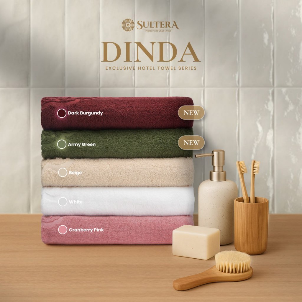 Sultera 5 STAR HOTEL TOWEL SULTERA DINDA BOLD SERIES TUALA MANDI TUALA ...