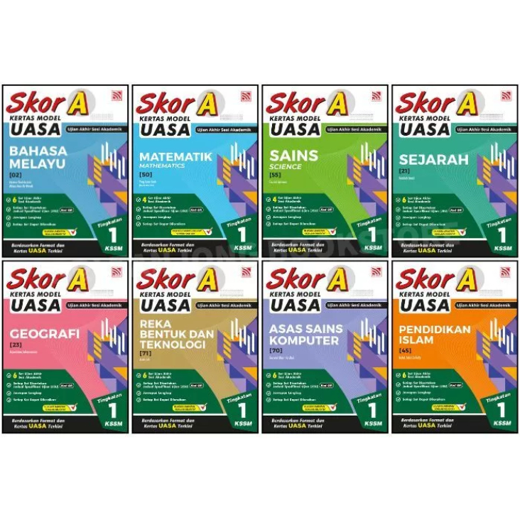 PELANGI SKOR A KERTAS MODEL UASA TINGKATAN 1 | Shopee Malaysia