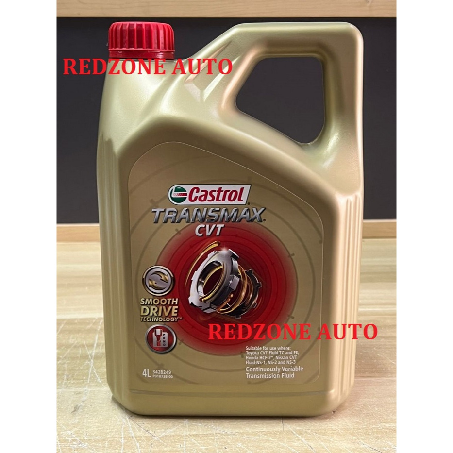 ORIGINAL CASTROL TRANSMAX CVT FLUID GEAR OIL (NEW PACKING) | Shopee ...