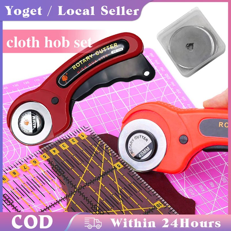 45mm Rotary Cutter Set With 6pcs Blade / Fabric Rotary Cutter / Leather ...